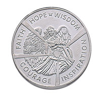 Angelight Hope Wisdom Coin - Angel Times