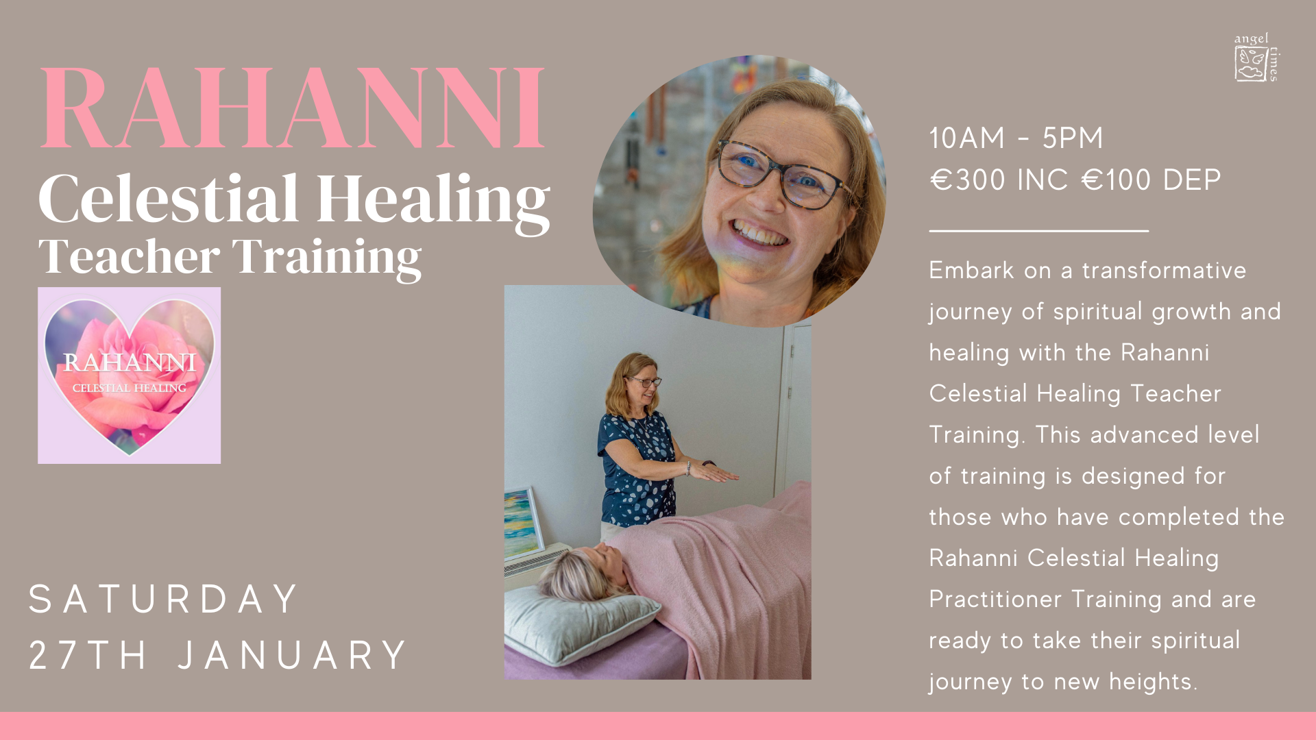 Rahanni Celestial Healing Teacher Training - Angel Times