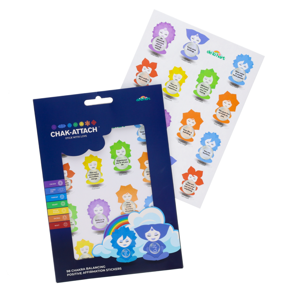 Chak-Attach Affirmation Stickers - Angel Times